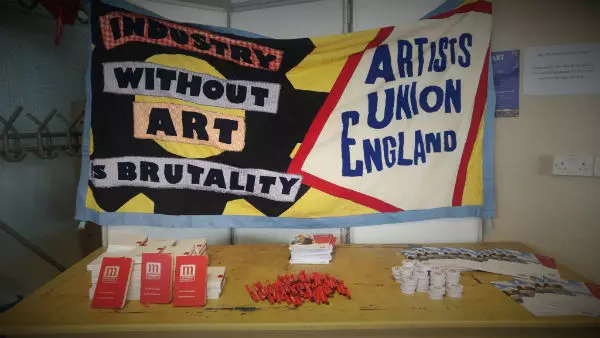 Az Artists' Union England 2016. évi közgyűlése. Fotó az AUE Facebook-oldalán.