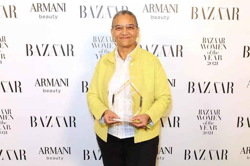 Lubaina Himid (ဓာတ်ပုံ - David M. Benett / Dave Benett / Harper's Bazaar Getty Images)