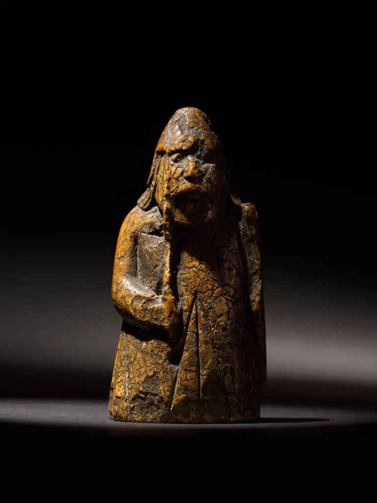 Naujai atrastas Lewisas Chessmanas Sotheby's Londone. Nuotrauka „Sotheby's“ sutikimu.