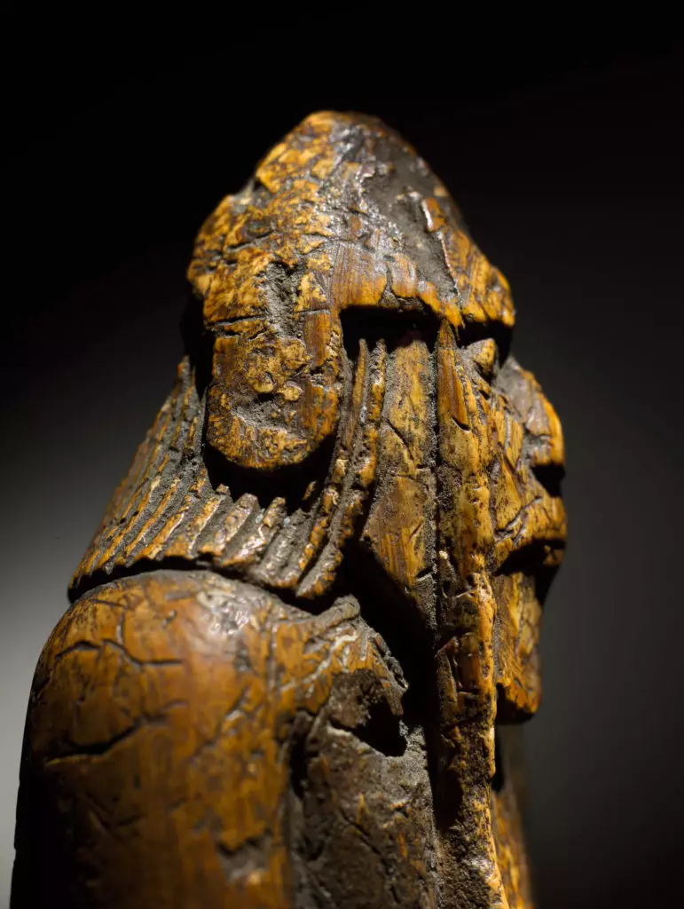 Novootkriveni Lewis Chessman u Sotheby's Londonu. Fotografija ljubaznošću Sotheby'sa.