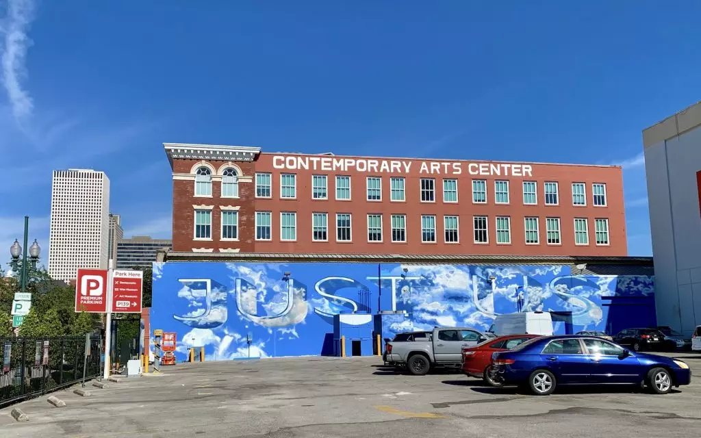 O Centro de Arte Contemporânea, Nova Orleans. Foto de Ben Davis.