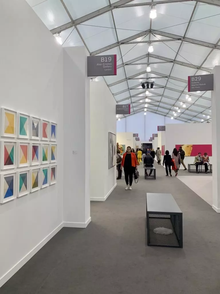 Frieze New York 2019. Ifoto nguSarah Cascone.