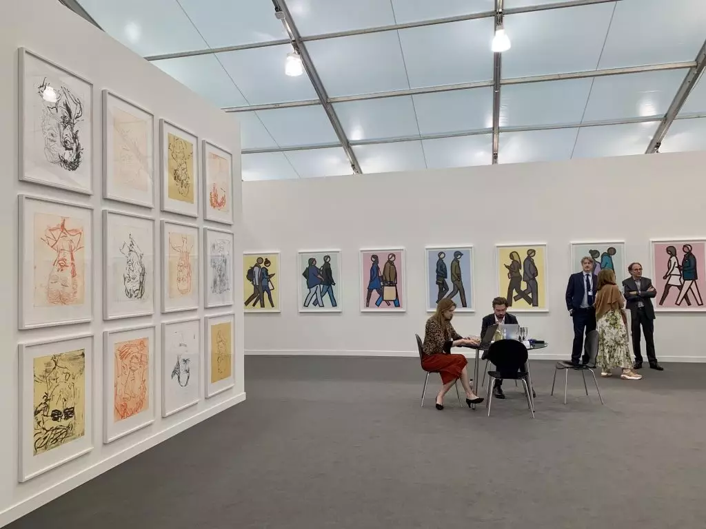 Frieze New York 2019. Foto troch Sarah Cascone.