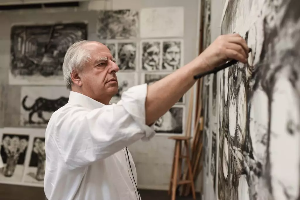 'Li Danjre ak Difisil': Atis William Kentridge sou defi yo pou jèn atis yo fè fas a t'ap nonmen non rapid ak espekilasyon mache