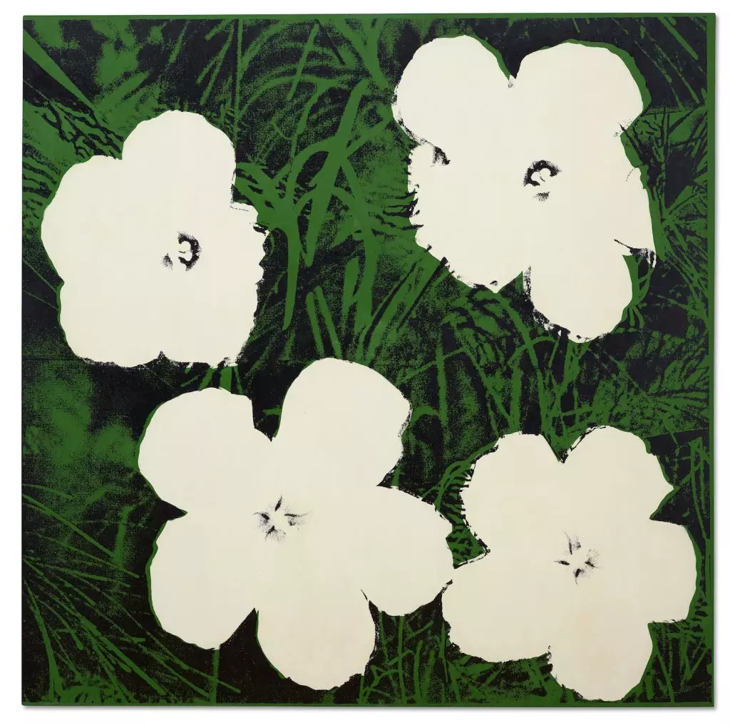 Andy Warhol, Maruva (1964). Mufananidzo unofadza Christie's.