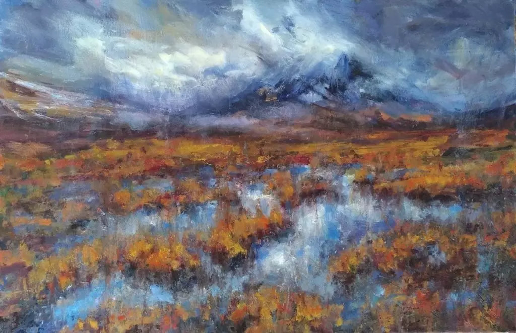 Jonathan Shearer, Después de la lluvia, Buachaille Etive Mor (2019). Cortesía de Artística.