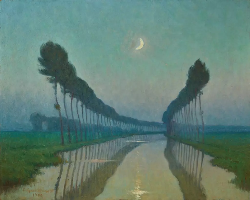 Шарль Віктар Гілю, Allée d’eau n°2 (1900). Прадастаўлена Дыдзье Ааронам.