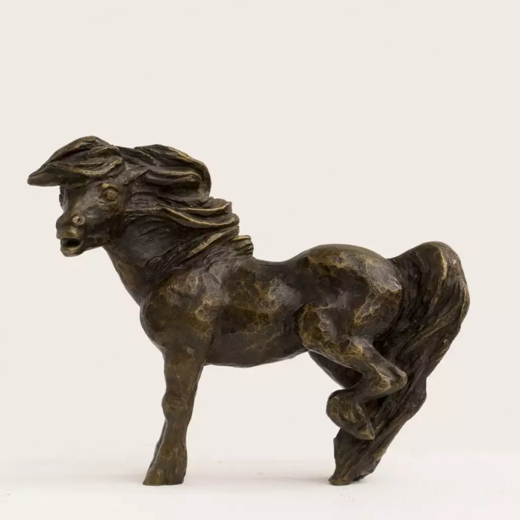 Renée Sintenis, Shetlandpony (1941). Udlånt af Galerie Thomas.