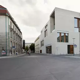 Bokantle ba setsi sa pokello ea litšoantšo se entsoeng ka David Chipperfield sa CFA Berlin (ka ho le letona)Senepe: Ute Zscharnt bakeng sa David Chipperfield Architects