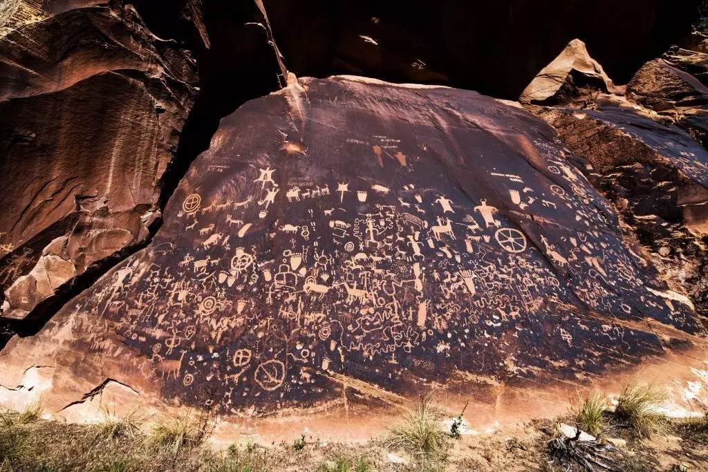 Newspaper rock u Bears Ears 2. lipnja 2018. Foto: Larry Hulst/Michael Ochs Archives/Getty Images.