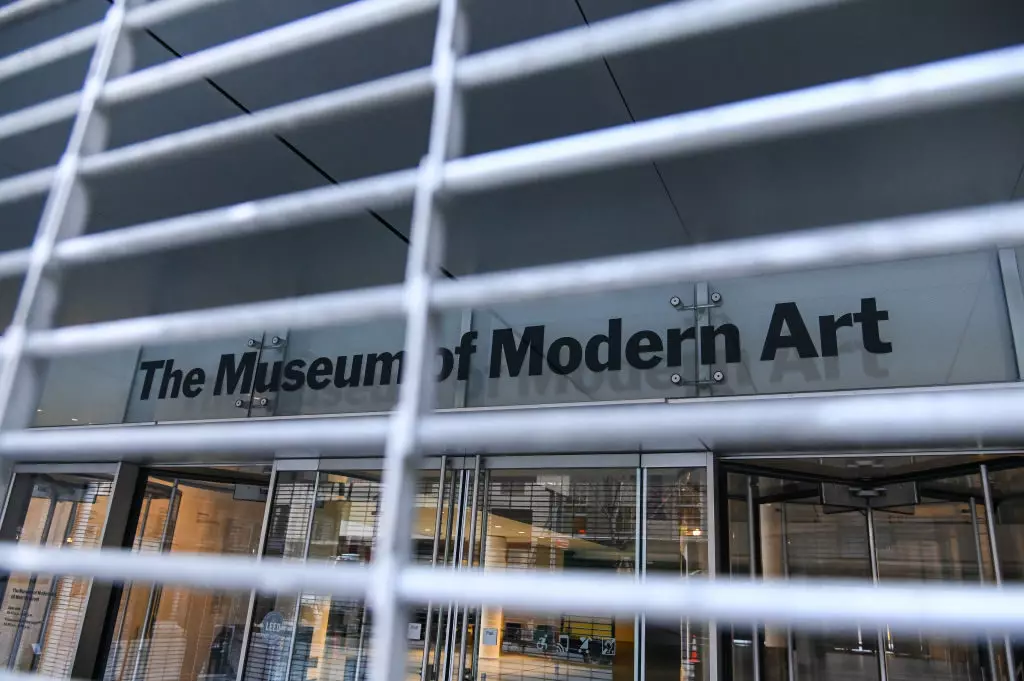 It Museum of Modern Art, ien fan 'e wichtichste museumattraksjes fan New York, is sluten fanwegen de fersprieding fan it coronavirus. Foto: Ben Gabbe/Getty Images.