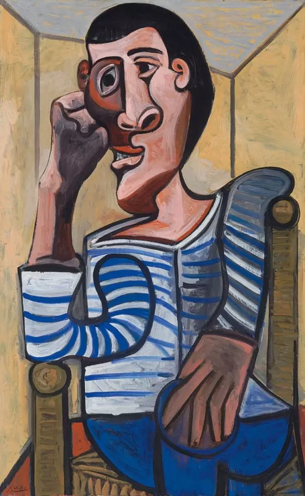 Pablo Picasso, Le Marin (1943). © 2018 Estate of Pablo Picasso / Artists Rights Society (ARS), New York. Imagine prin amabilitatea Christie's.