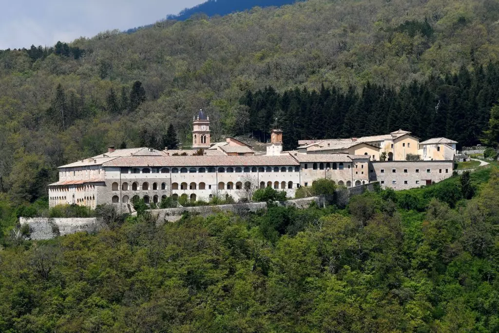 The Trisulti Monastery Certosa di Trisulti in Collepardo. Ritratt ta' Alberto Pizzoli /AFP/Getty Images.