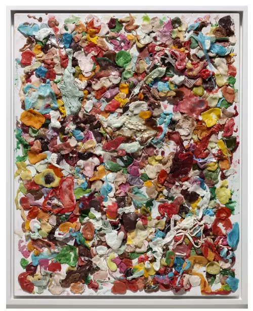 Dan Colen, Untitled (2008).