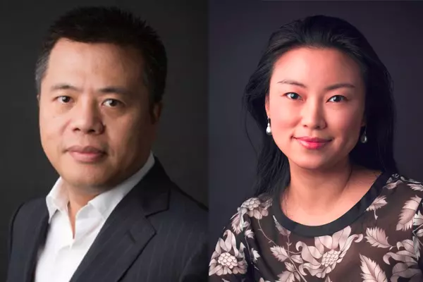 Tianquiao Chen en Chrissy Luo. Met vergunning van Shanda Group.