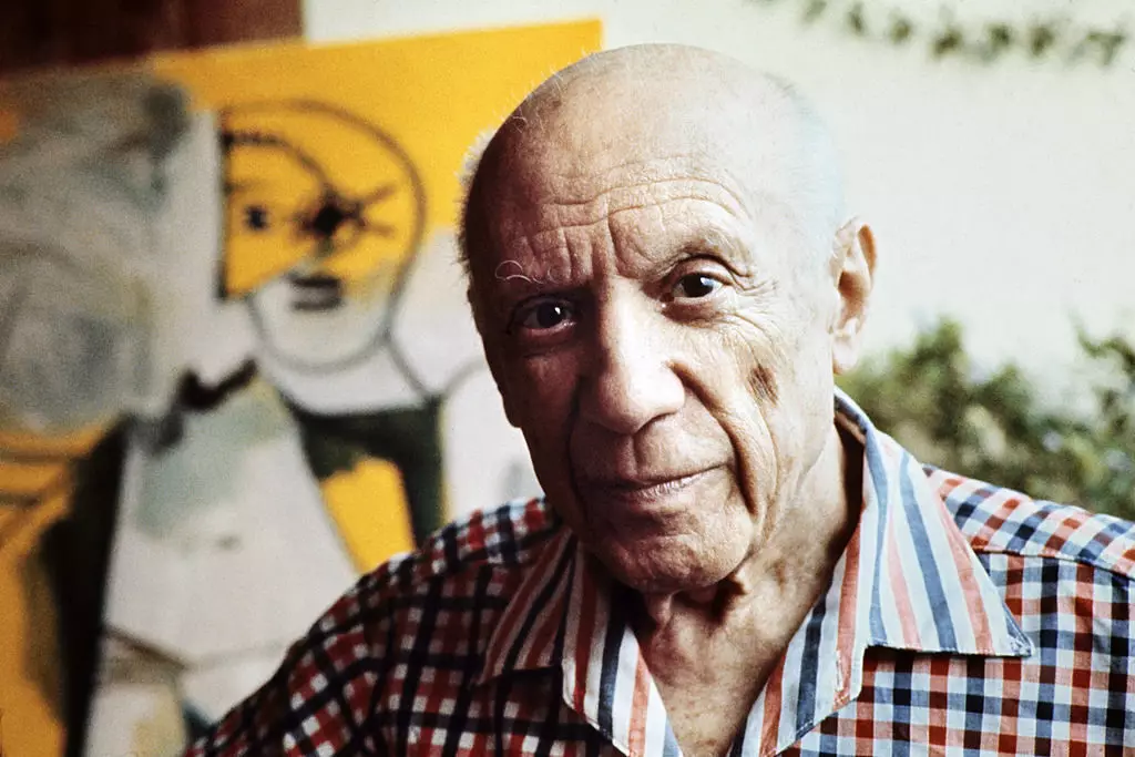 Pablo Picasso. Kwa hisani ya Ralph Gatti/AFP/Getty Images.