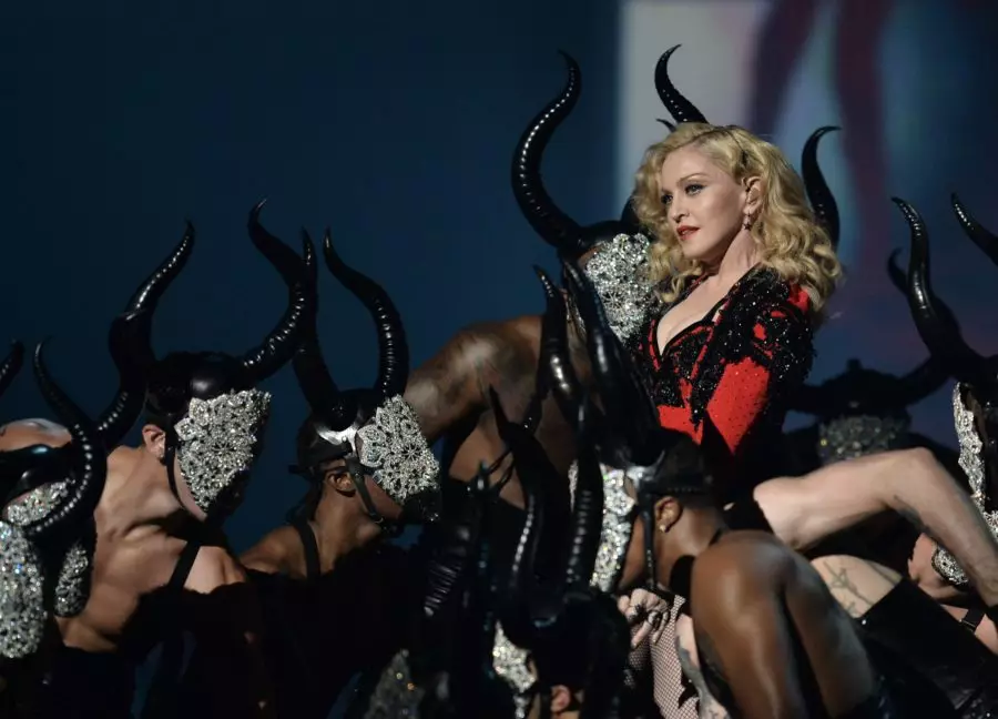 Madonna. Avy amin'ny Getty Images.