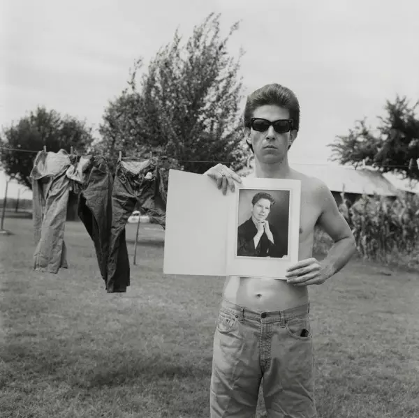 Larry Clark, Billy Mann (1961), Tlač: 2014 Čiernobiela fotografia, 20 x 16 palcov (50,8 x 40,64 cm)