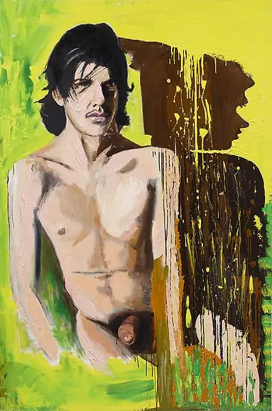 Larry Clark, Jonathan (1), (2014) Mafuta pacanvas 72 x 48 inches (182.88 x 121.92 cm)