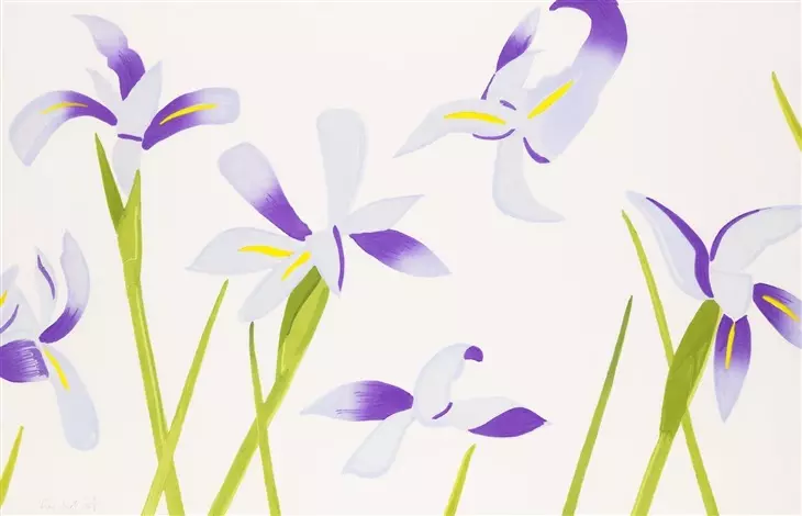 Alex Katz Untitled (2011) פאָטאָ: העפלעכקייַט Galerie Thaddaeus Ropac