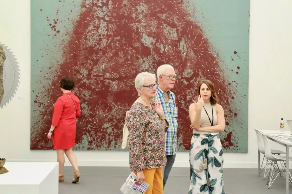 Eine Insel der Kunst (mit tropischen Temperaturen): Siehe Fotos vom Eröffnungstag der Frieze New York 2018 18911_13