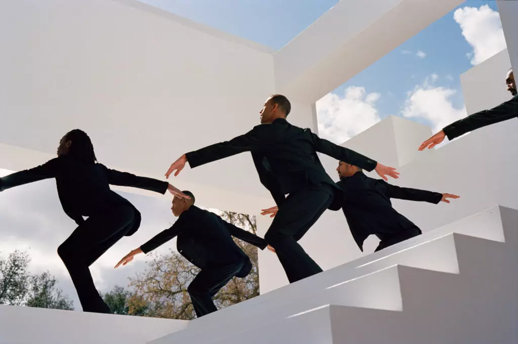 Dancers perform Solange's Metatronia (Metatron's Cube) (2018) which debuted at the Hammer Museum on Friday, April 13. Courtesy of the Hammer Museum.