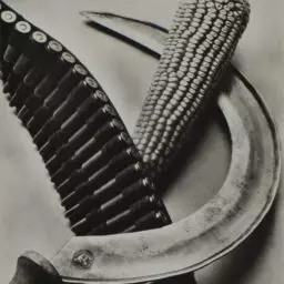 Tina Modotti, Bandolier, Corn and Sickle (1927), út de Sir Elton John Photography Collection. Courtesy Tate.