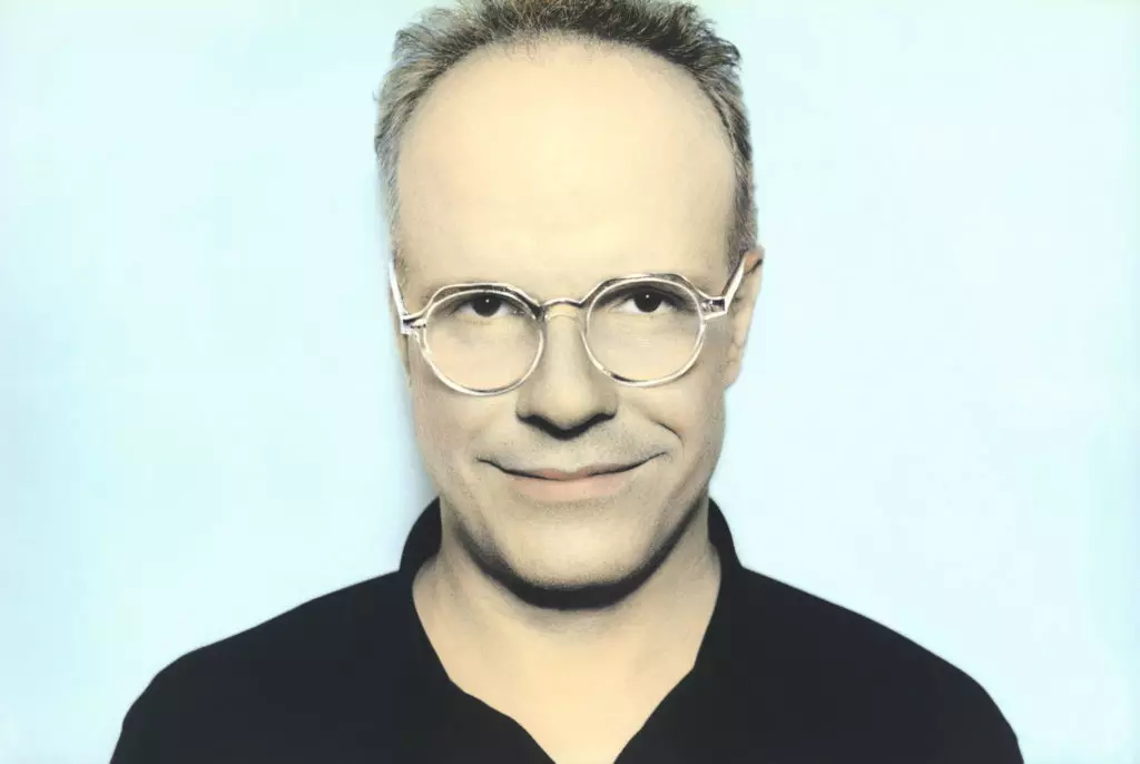 Hans Ulrich Obrist. Beeld met vergunning van de la Cruz-versameling.