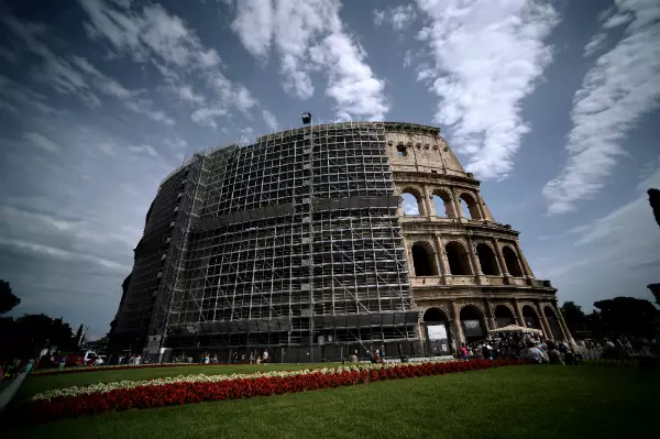 O Colesium está actualmente en construción Foto: FILIPPO MONTEFORTE / Staff/ Getty Images