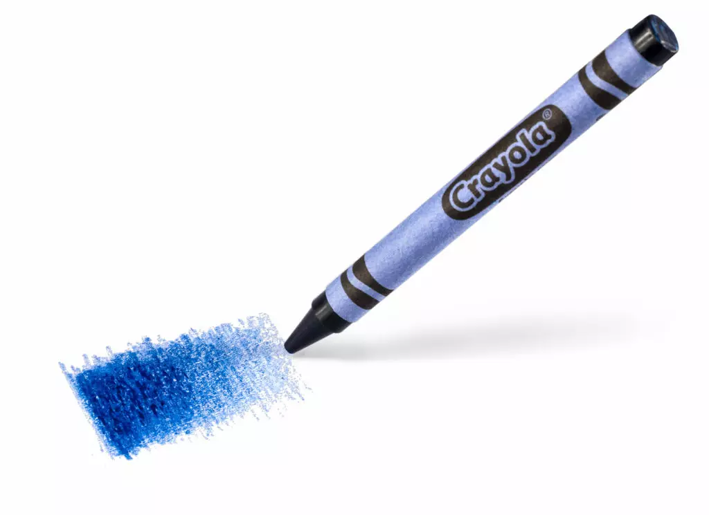 Синій олівець YInMn. Надано Crayola.