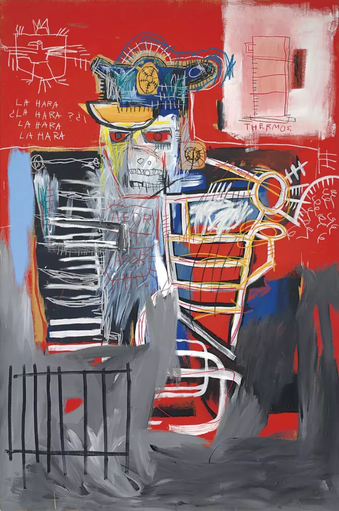 Jean-Michel Basquiat, La Hara (1981). Met vergunning van Christie's Images Ltd.