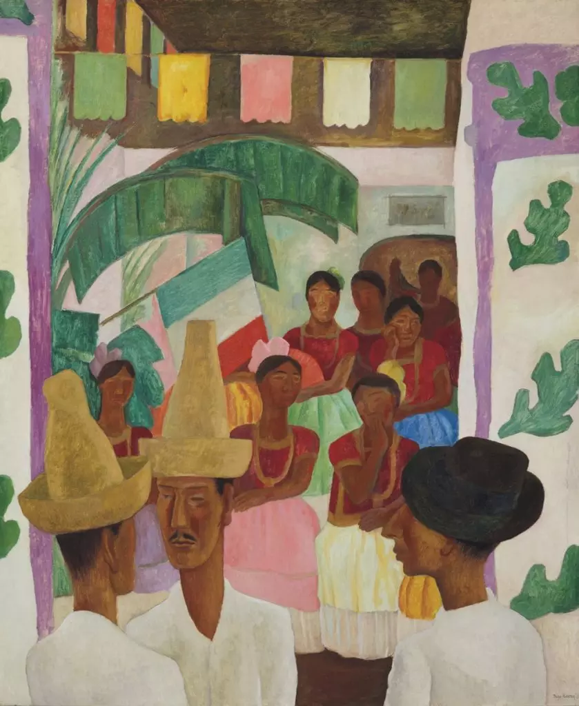 Diego Rivera, A riválisok (1931). A Christie's Images Ltd jóvoltából.