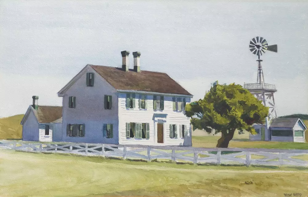 Edward Hopper, Rich's House (1930). ຂໍອານຸຍາດ Christie's Images Ltd.