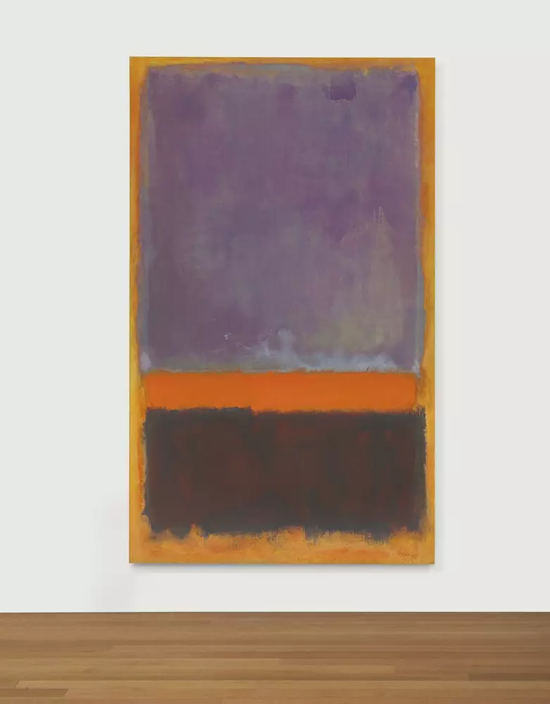 Mark Rothko Untitled (1952) ioli kwiseyile. Uqikelelo: $40-60 yezigidi. Ifoto: Courtesy Christie's