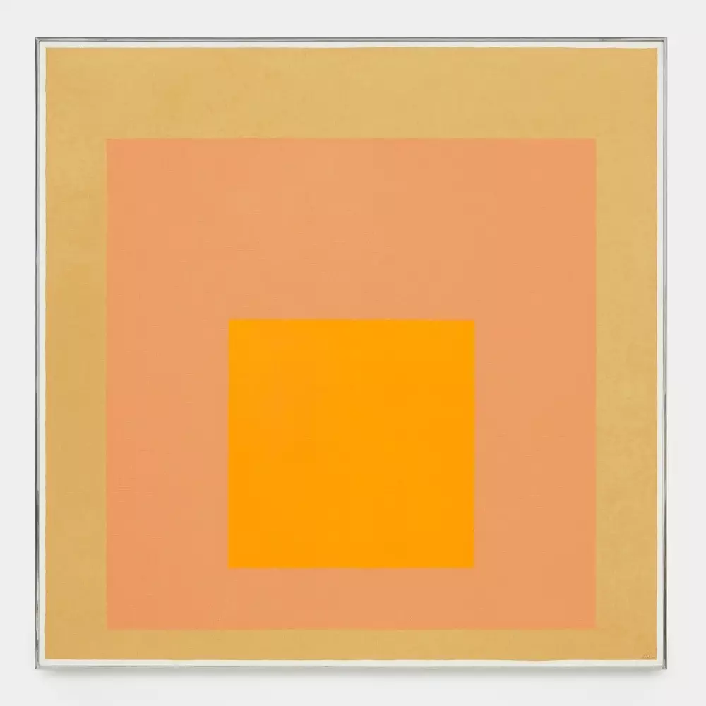 Josef Albers, Ngajenan ka Alun-alun (1971) © 2017 The Josef and Anni Albers Foundation. Kahadean David Zwirner, York énggal / London.