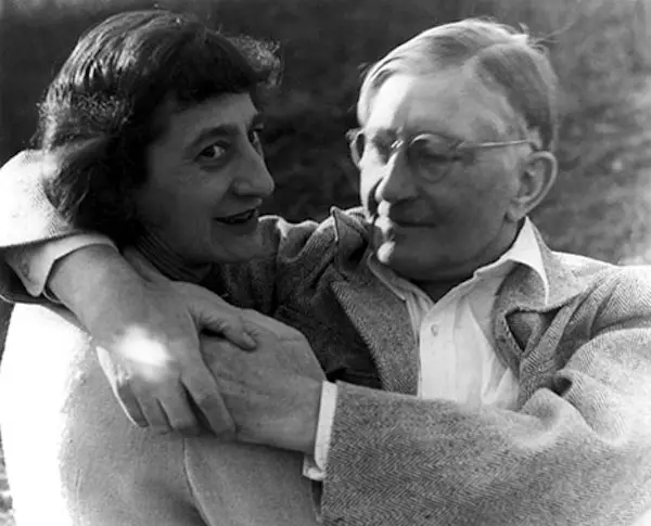 Josef and Anni Albers στο Black Mountain College το 1949. Φωτογραφία: Theodore Dreier μέσω του Josef & Anni Albers Foundation