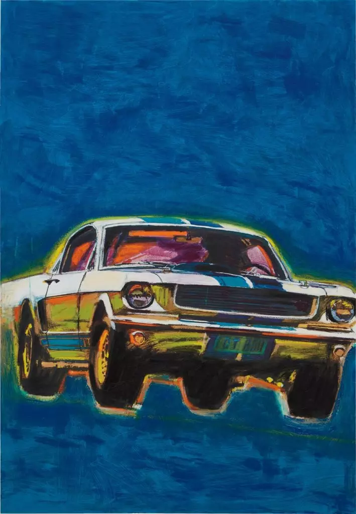 Richard Prince, Pittura Mustang (2014-16). Immagine per gentile concessione di Phillips.