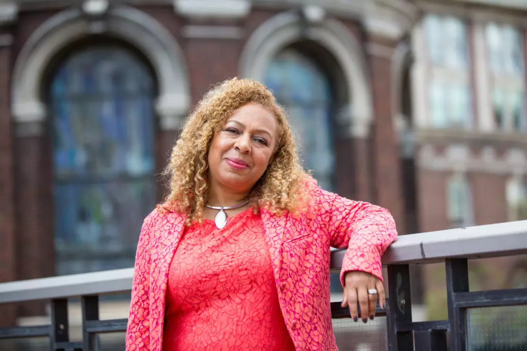 Kellie Jones, 2016 MacArthur Fellow, New York, New York, 9. syyskuuta 2016. John D. & Catherine T. MacArthur Foundationin luvalla.