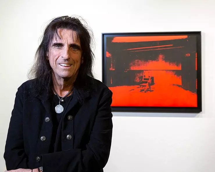 'Most Rock Guys Do Art When They Don't Tour': Alice Cooper sobre coleccionar Warhol, colaborar con Dalí e a súa propia práctica de pintura en ciernes 2083_3