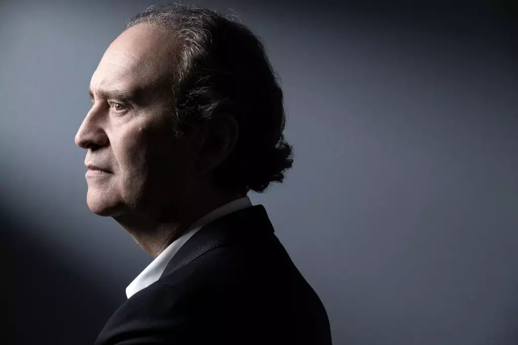 Xavier Niel, washinze umuyoboro mugari wa interineti w’Abafaransa witwa Iliad, yifotoje mu nama yabereye i Paris ku ya 14 Mutarama 2021. Ifoto ya Joel Saget / AFP ikoresheje Getty Images.