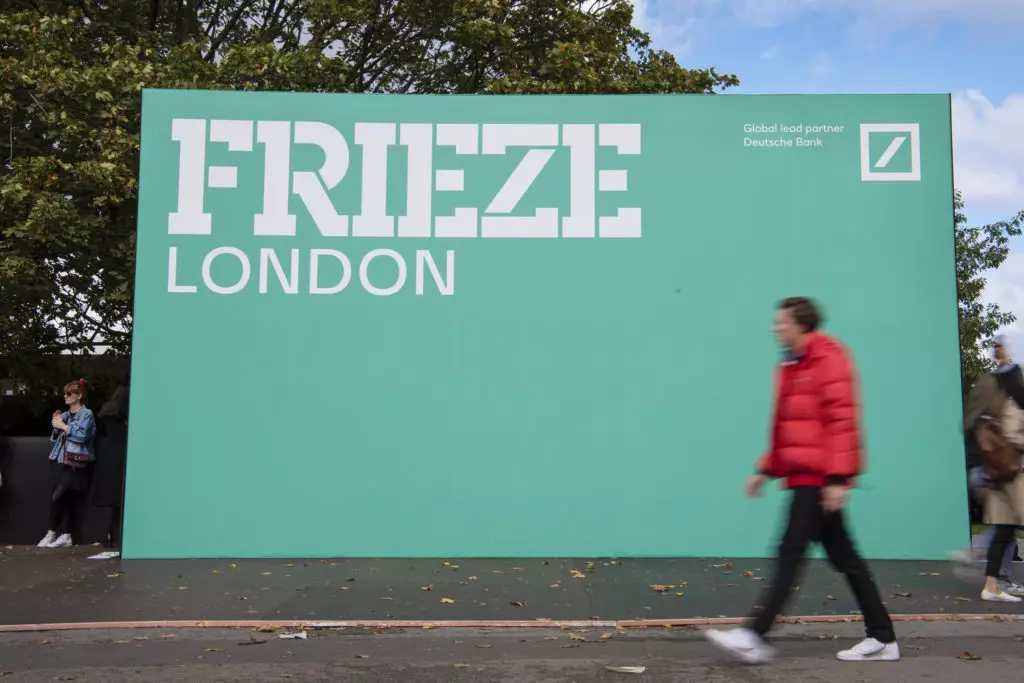 Frieze Art Fair 2019, לאָנדאָן, וק. פאָטאָ דורך לינדאַ נילינד.