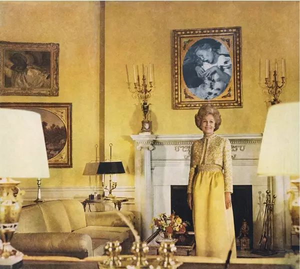 Martha Rosler, Primeira Dama (Pat Nixon) (1967-72) da serie