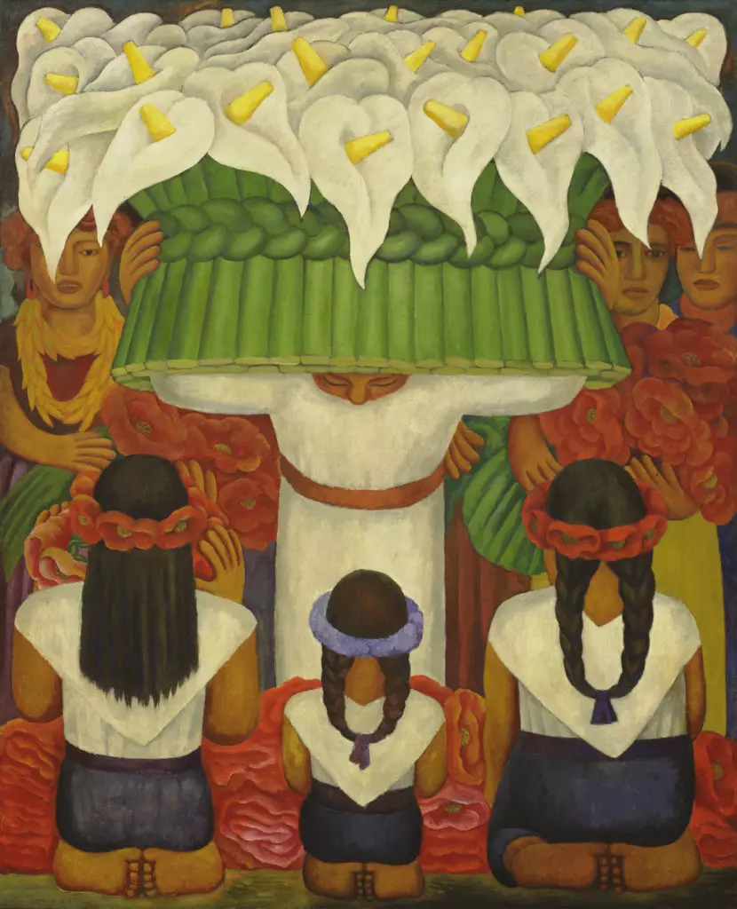 Diego Rivera, Mutambo weRuva: Mutambo weSanta Anita, (1931). © 2020 Banco de México Diego Rivera Frida Kahlo Museums Trust, Mexico, D.F. / Artists Rights Society (ARS), New York. Mufananidzo © The Museum of Modern Art/Rezinesi neSCALA / Art Resource, New York.