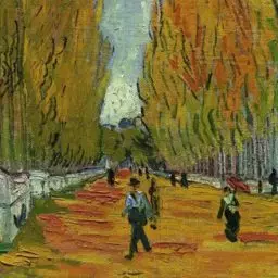 L'Allée des Alyscamps (1888) van Vincent van Gogh zal op 5 mei worden aangeboden bij Sotheby's en zal naar verwachting meer dan $ 40 miljoen opleveren. Foto: met dank aan Sotheby's.