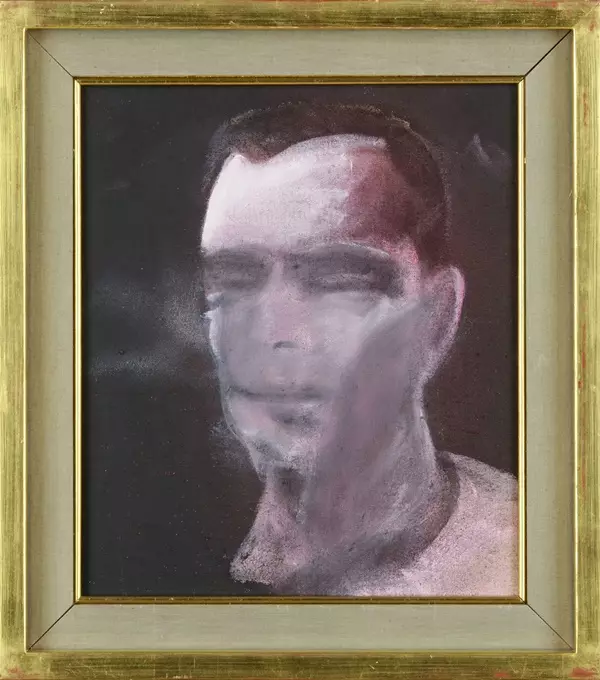 Francis Bacon, Potrét José Capeloc (circa 1987) Gambar: Kahadean tina Galerie Gmurzynska