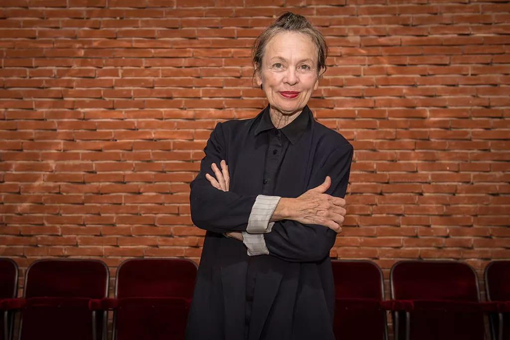 Laurie Anderson hauv 2016. Diam duab Francesco Prandoni / Getty Images.