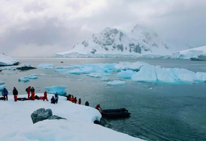 Billede til Antarktis Biennalen. Udlånt af Antarctic Project.