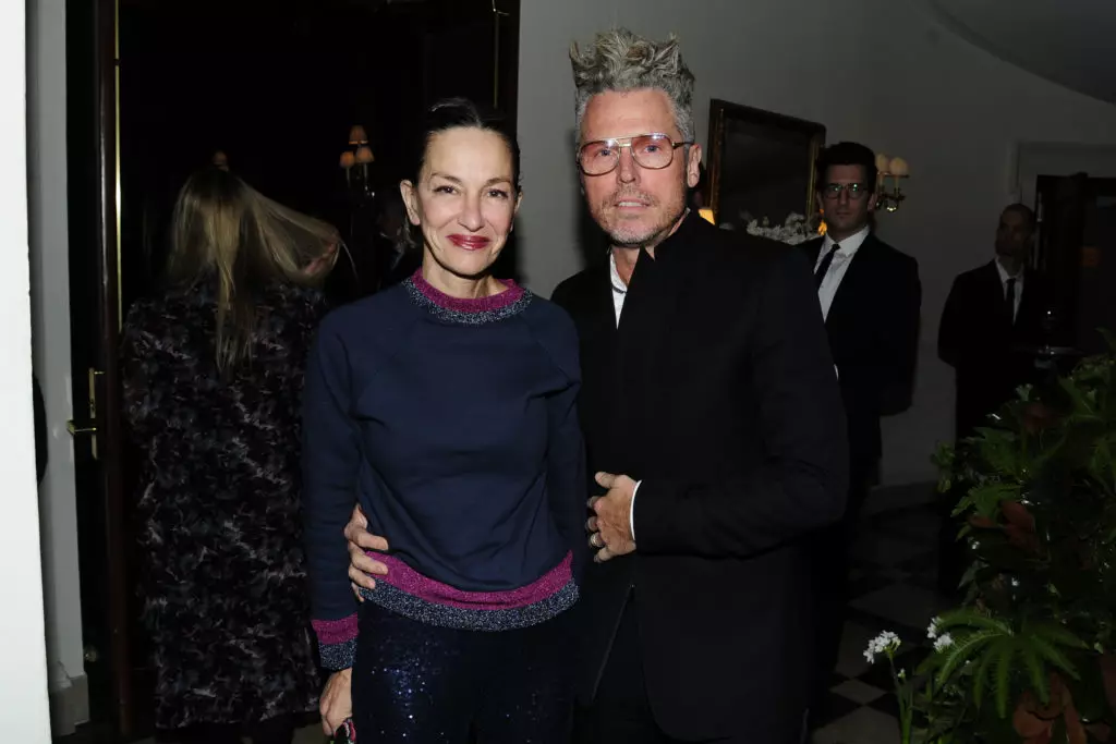 Cynthia Rowley na Bill Powers. Foto nke Paul Bruinooge/Patrick McMullan/Getty Images.