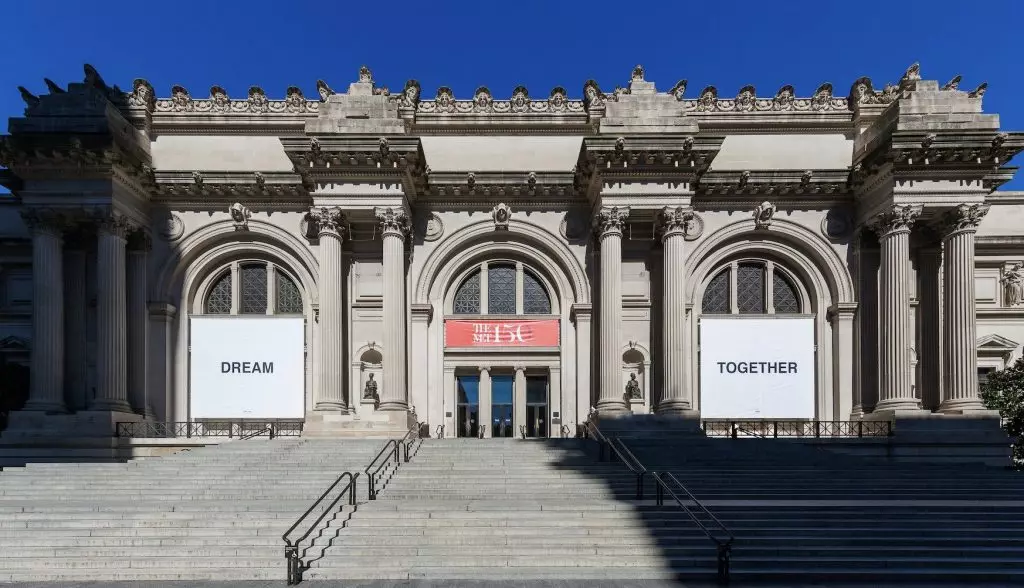 Yoko Ono se DROOM SAAM (2020). by die Metropolitaanse Kunsmuseum. Foto: Anna-Marie Kellen.