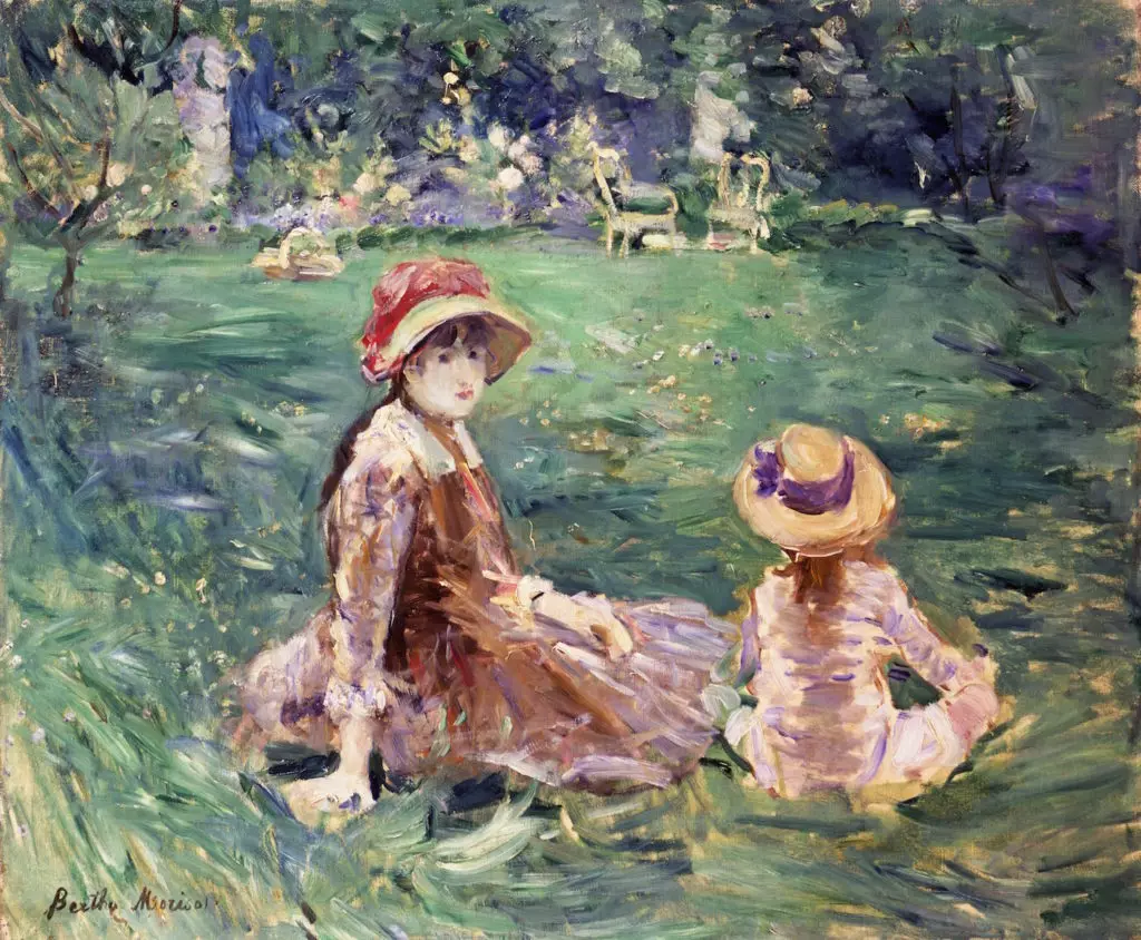 Berthe Morisot, Il giardino di Maurecourt (1884 circa). Per gentile concessione del Museo d'Arte di Toledo.